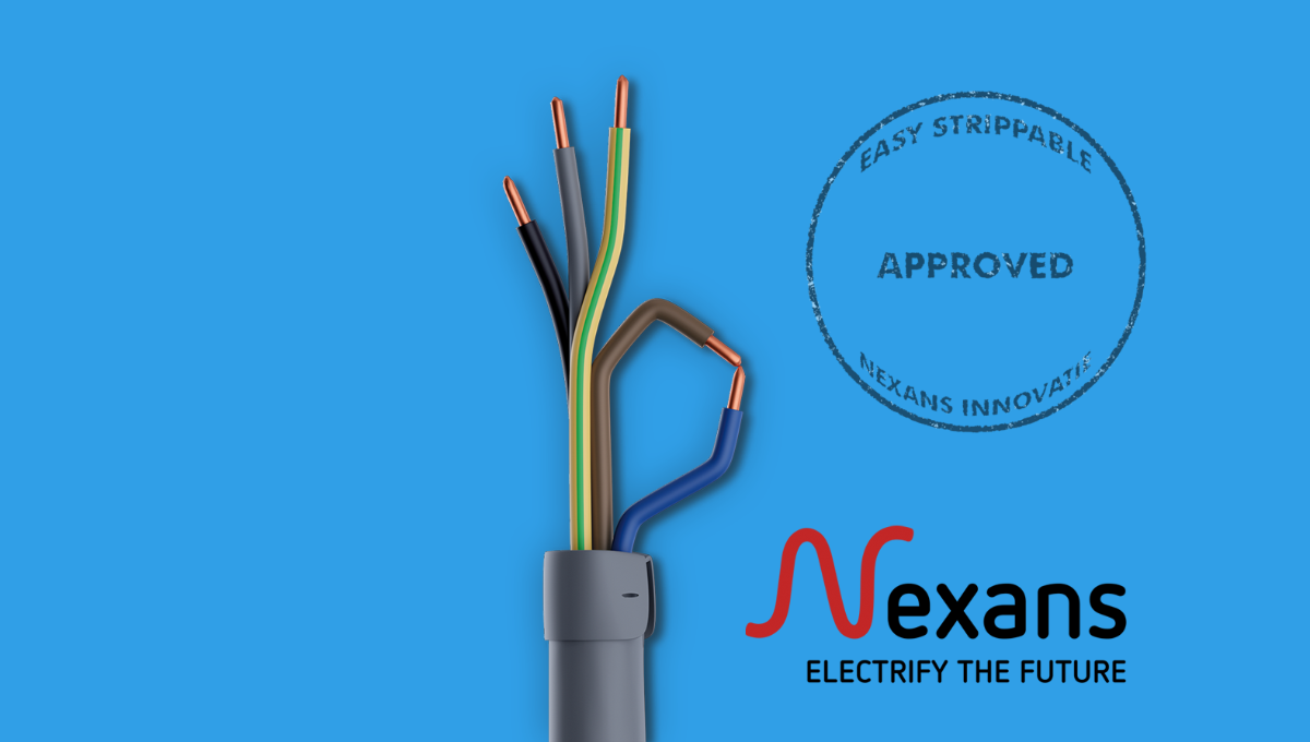 Nexans - Easy Strippable: A new way to dismantle cables